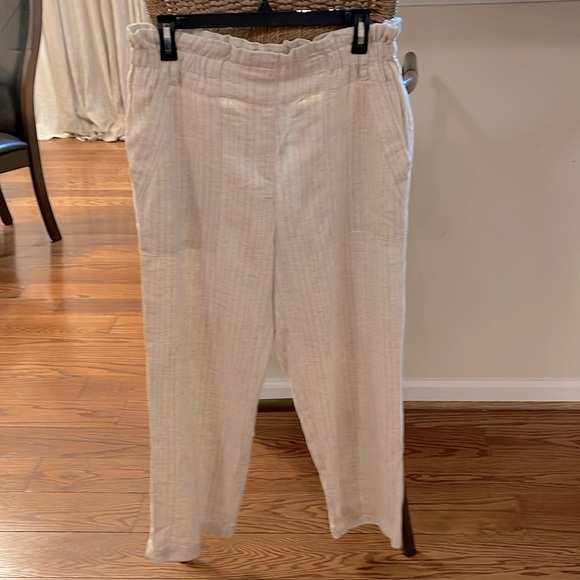 Sharagano | Pants & Jumpsuits | Linen Blend Pants And A Size These Are ...
